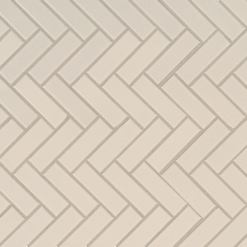 Greecian White Herringbone Pattern - Kitchen Cabinets & Tiles, NJ | Art ...