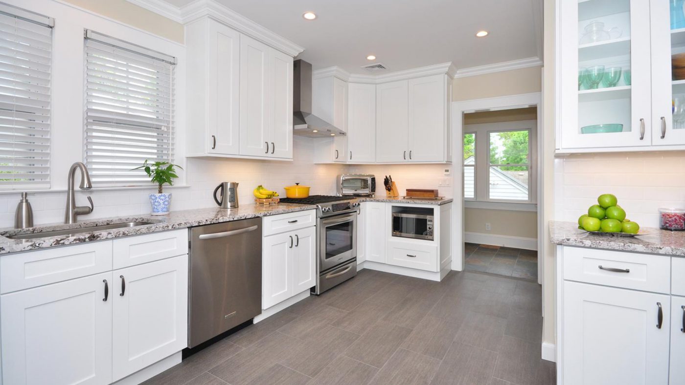 Forevermark Greystone Shaker - Kitchen Cabinets & Tiles, NJ | Art of ...