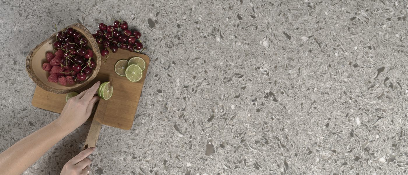 Cascade White Quartz Countertop - Kitchen Cabinets & Tiles, NJ | Art of ...