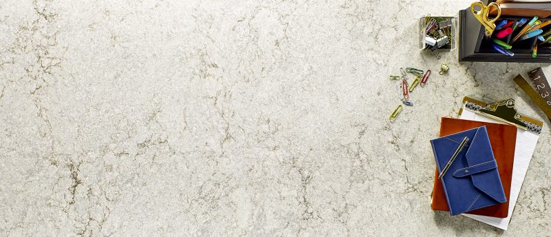 Gray Lagoon Quartz Countertop - Kitchen Cabinets & Tiles, NJ | Art of ...