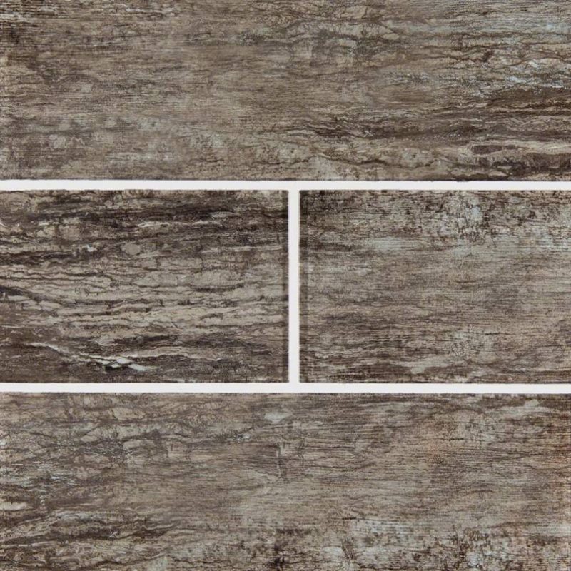 Antico Pewter Interlocking Pattern 8mm Glass Backsplash Tile - Kitchen ...