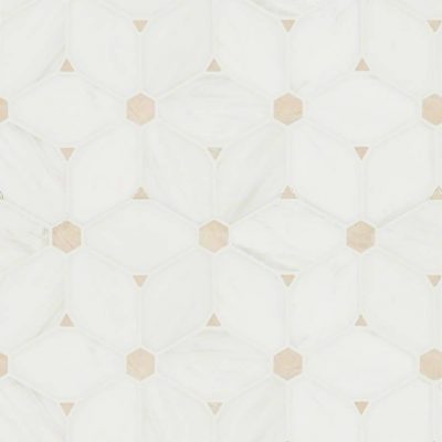 Cecily Pattern Polished Backsplash Tile - Kitchen Cabinets & Tiles, NJ ...