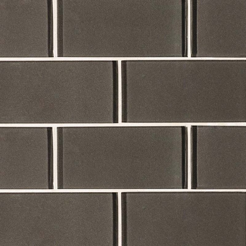 Metallic Gray Subway Tile 3x6 - Kitchen Cabinets & Tiles, NJ | Art of ...