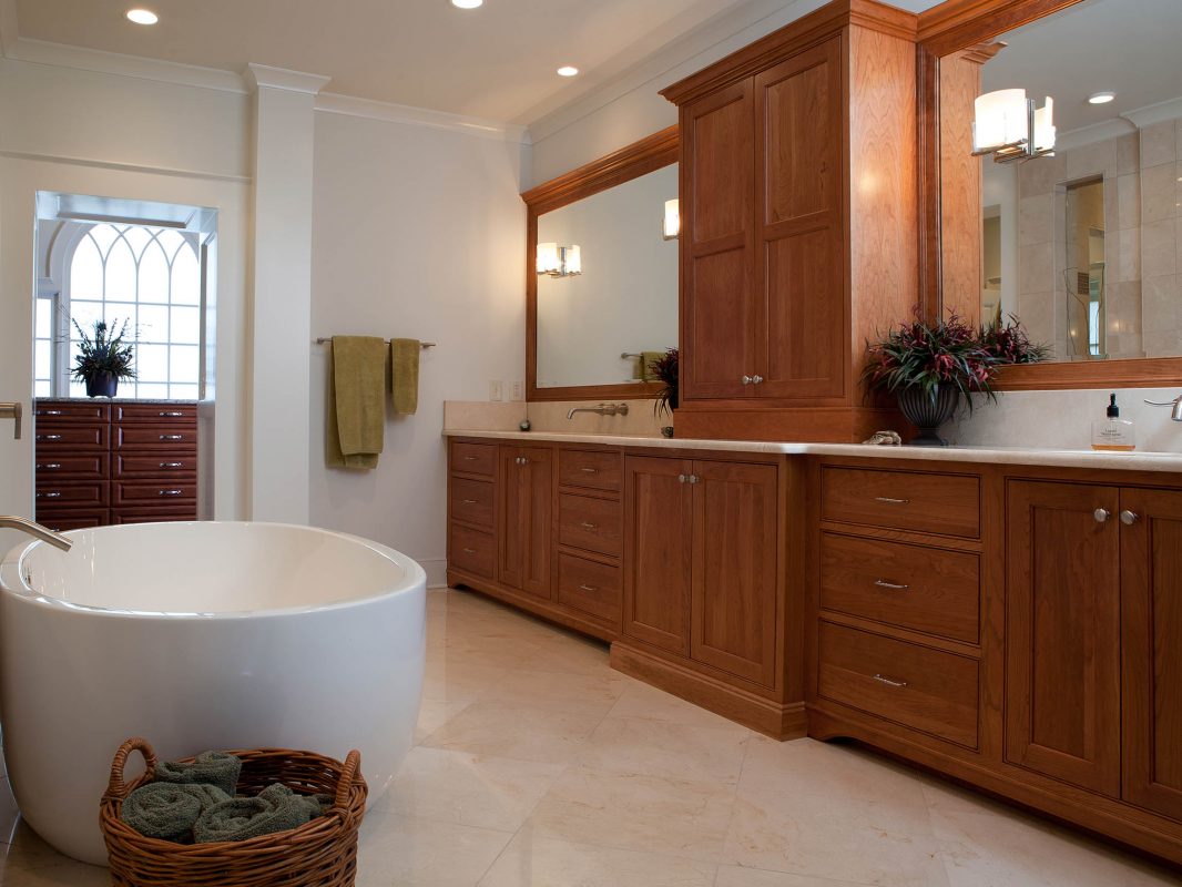 Medium on Cherry Beaded Inset using Richmond Door - Kitchen Cabinets ...